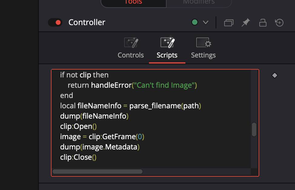 Loading a Specific Image Using Lua Script in DaVinci Resolve Fusion ...